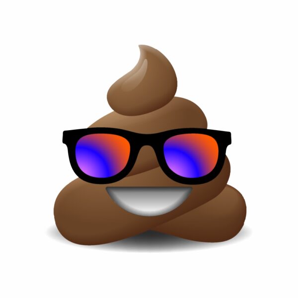 Emoji Poop "Sun Glasses" 18" | SignWay
