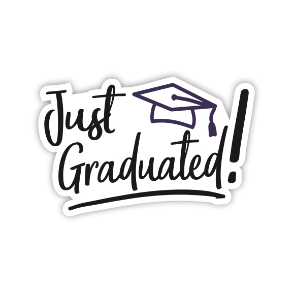 Just Graduated #2 16" | For Yard Decor | SignWay