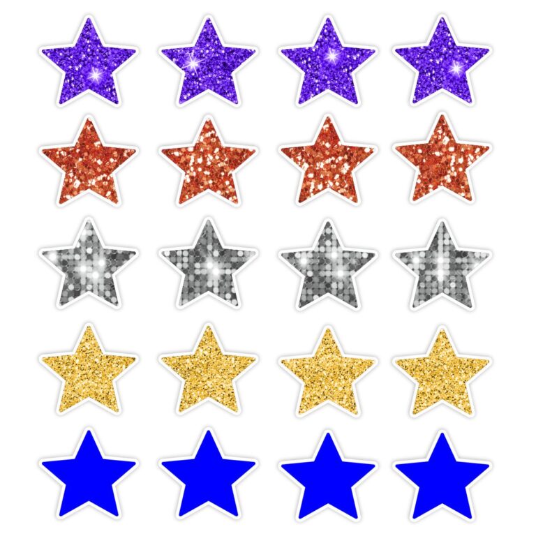 14" Stars Bundle of 20 | Pick your Fill | SignWay
