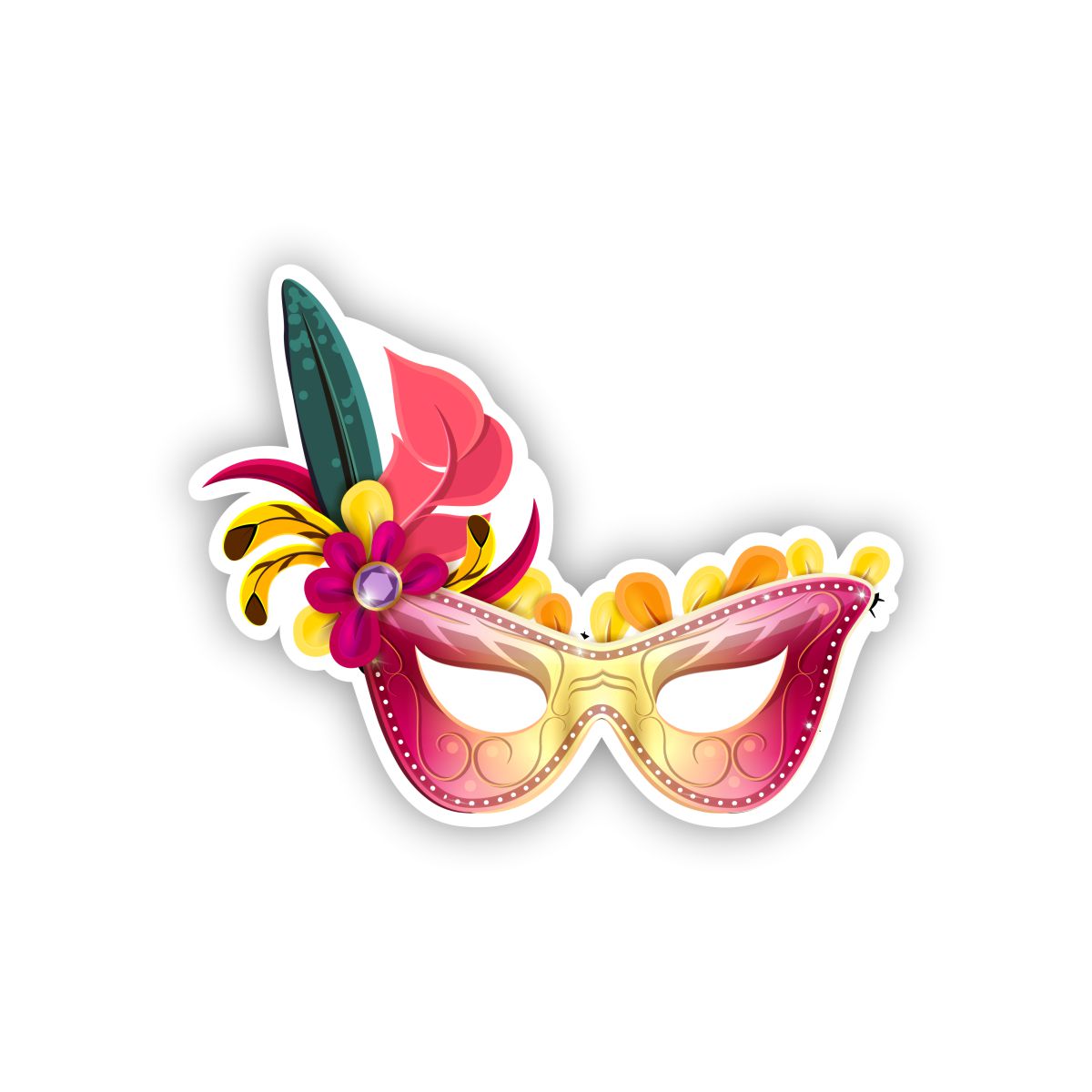 Pink Mask | For Yard Décor | Yard Cards | SignWay