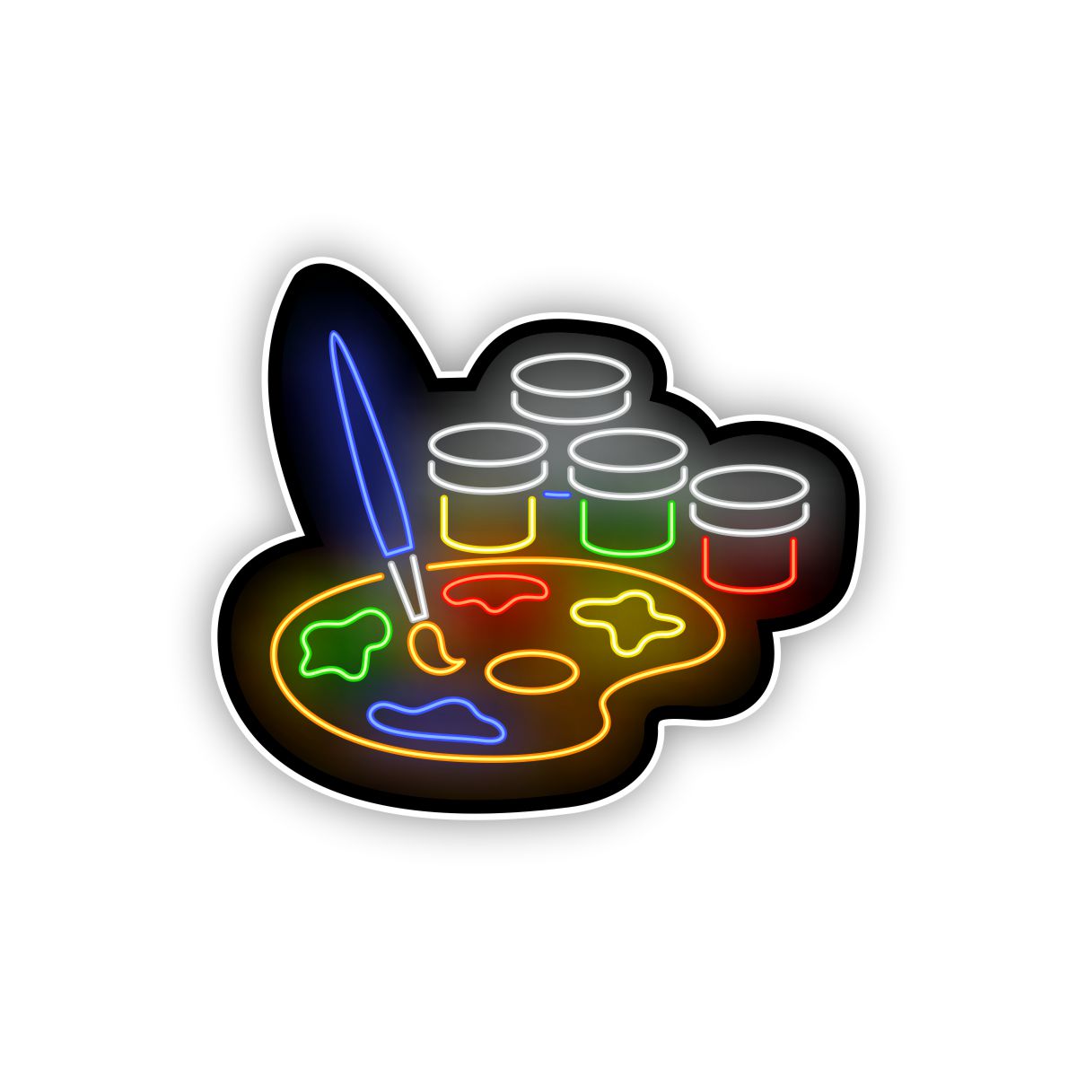 Neon Paint | Add On Yard Decor | Yard Card Art | SignWay