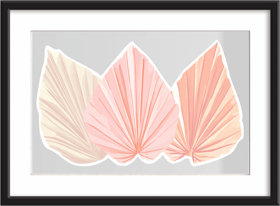 Boho Leaf Fan Frame – SignWay & Electrical