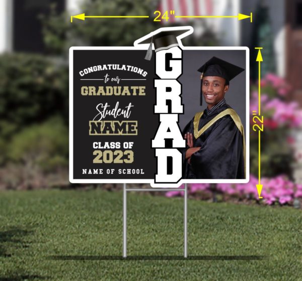 Congratulations Graduate Custom Sign | High School | SignWay