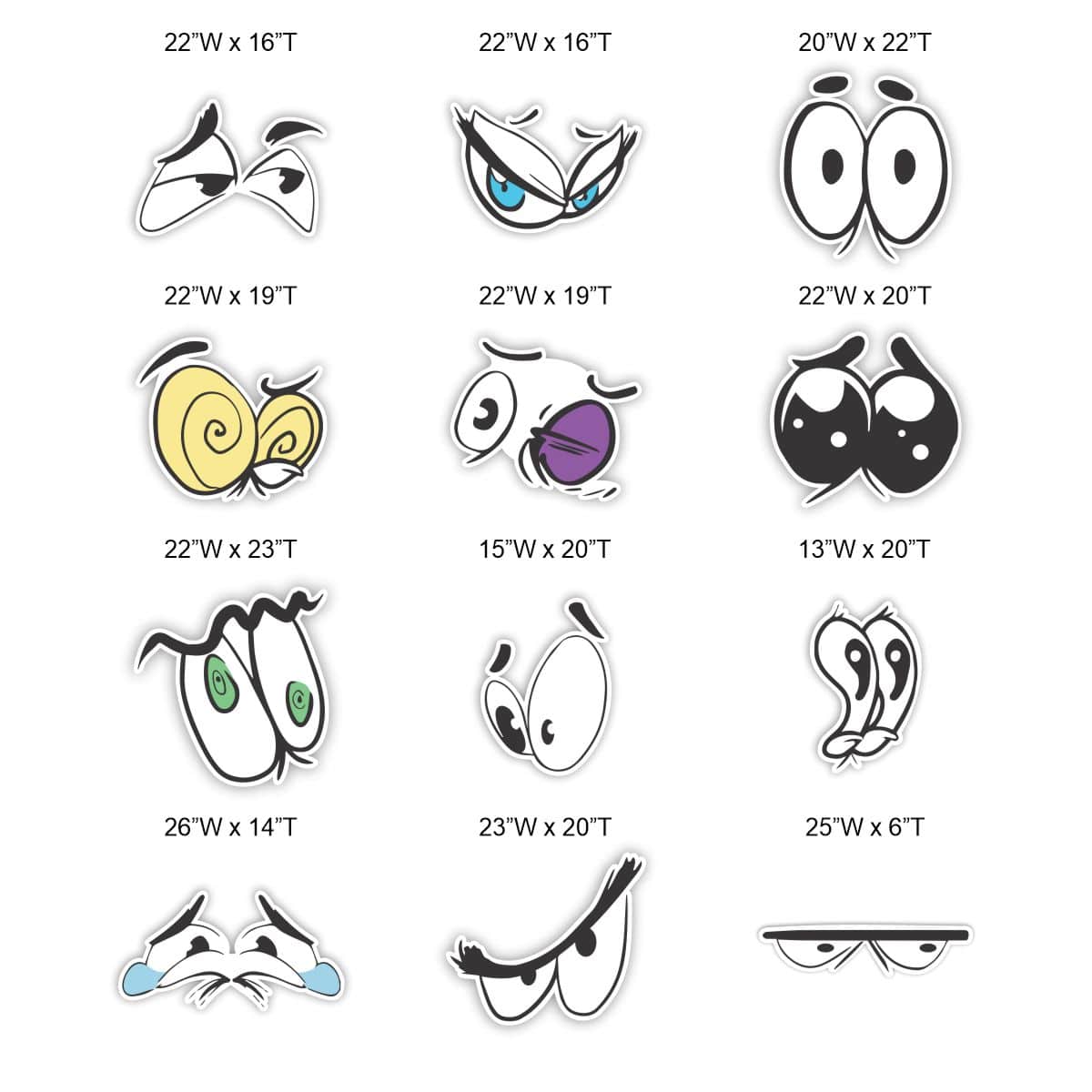 Monster Eyes | Full Sheet Bundle – SignWay & Electrical